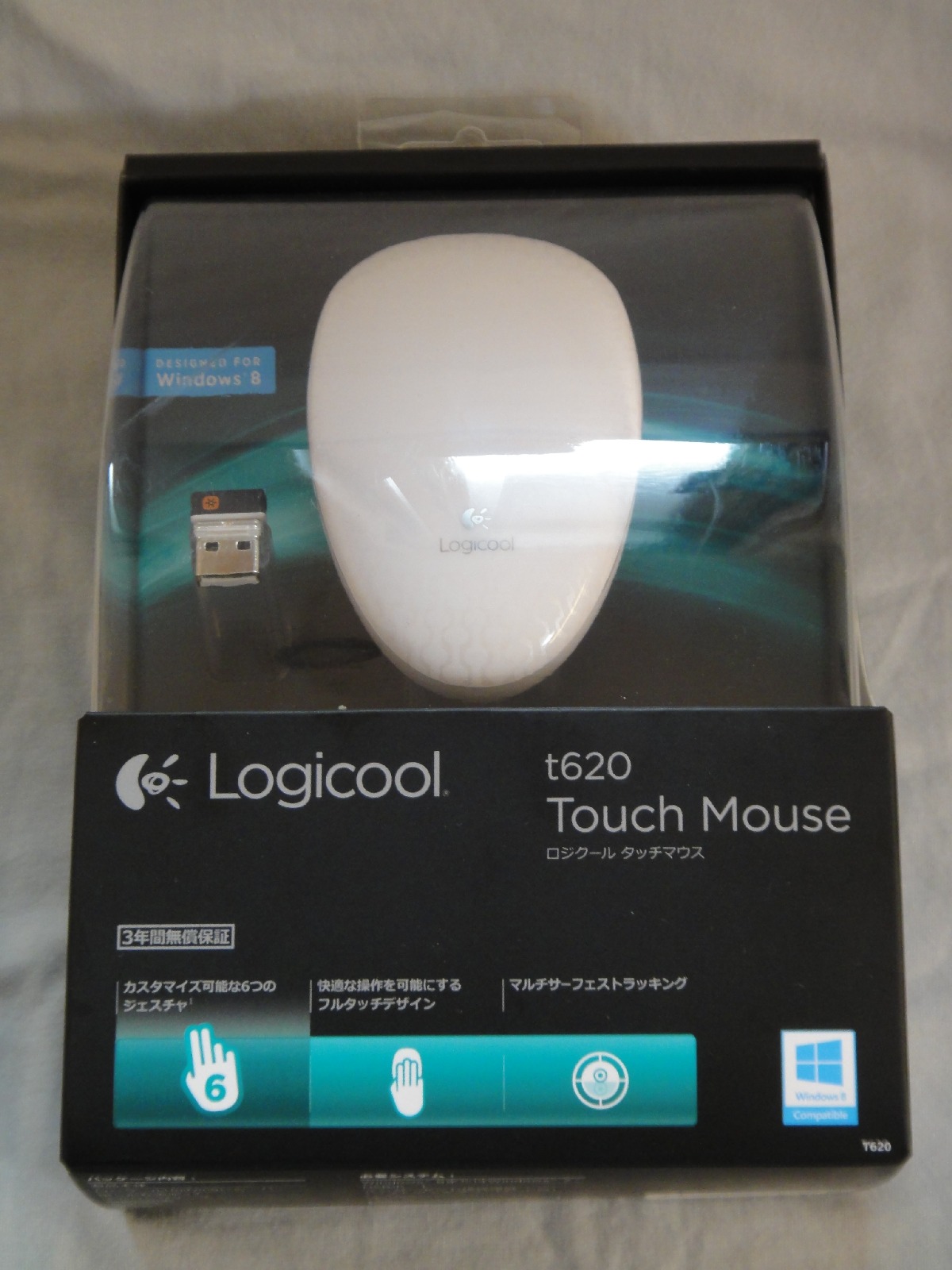 【FansFansレビュー】どこでも超スムーズで超快適なタッチ操作：Logicool Touch Mouse t620 : 碧き流星 2nd 《デジタル家電レビュー》