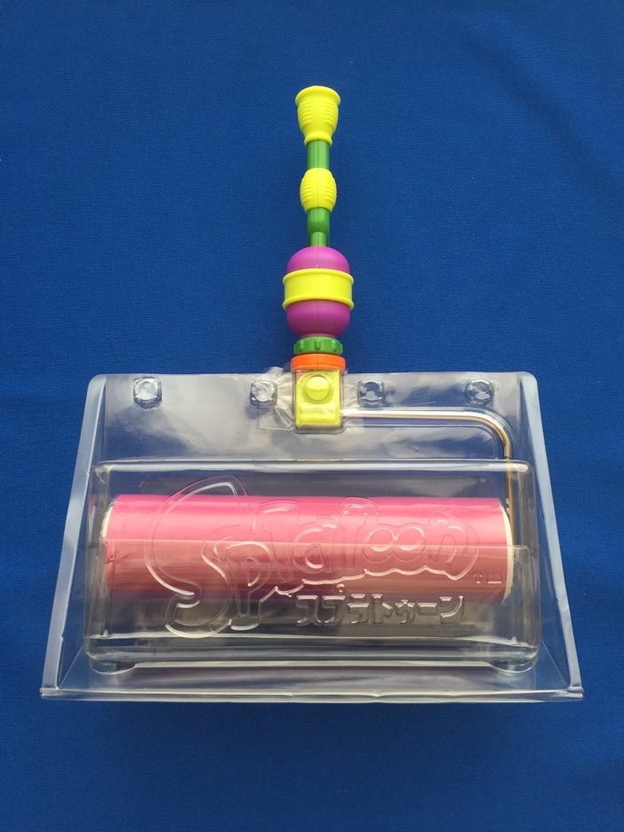 【ゲーム】スプラトゥーンのコロコロをゲット！：TAITO Splatoon roller cleaner : 碧き流星 2nd 《デジタル家電 ...