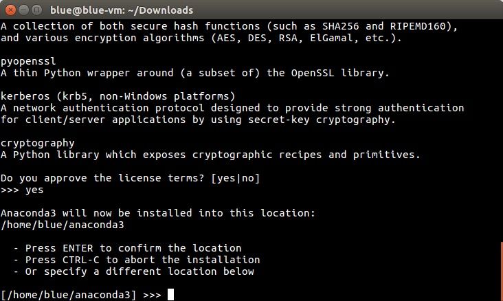 Ubuntu 16.04.1 LTSにPython 3(Anaconda)とMeCabをインストールする : 二日坊主な私