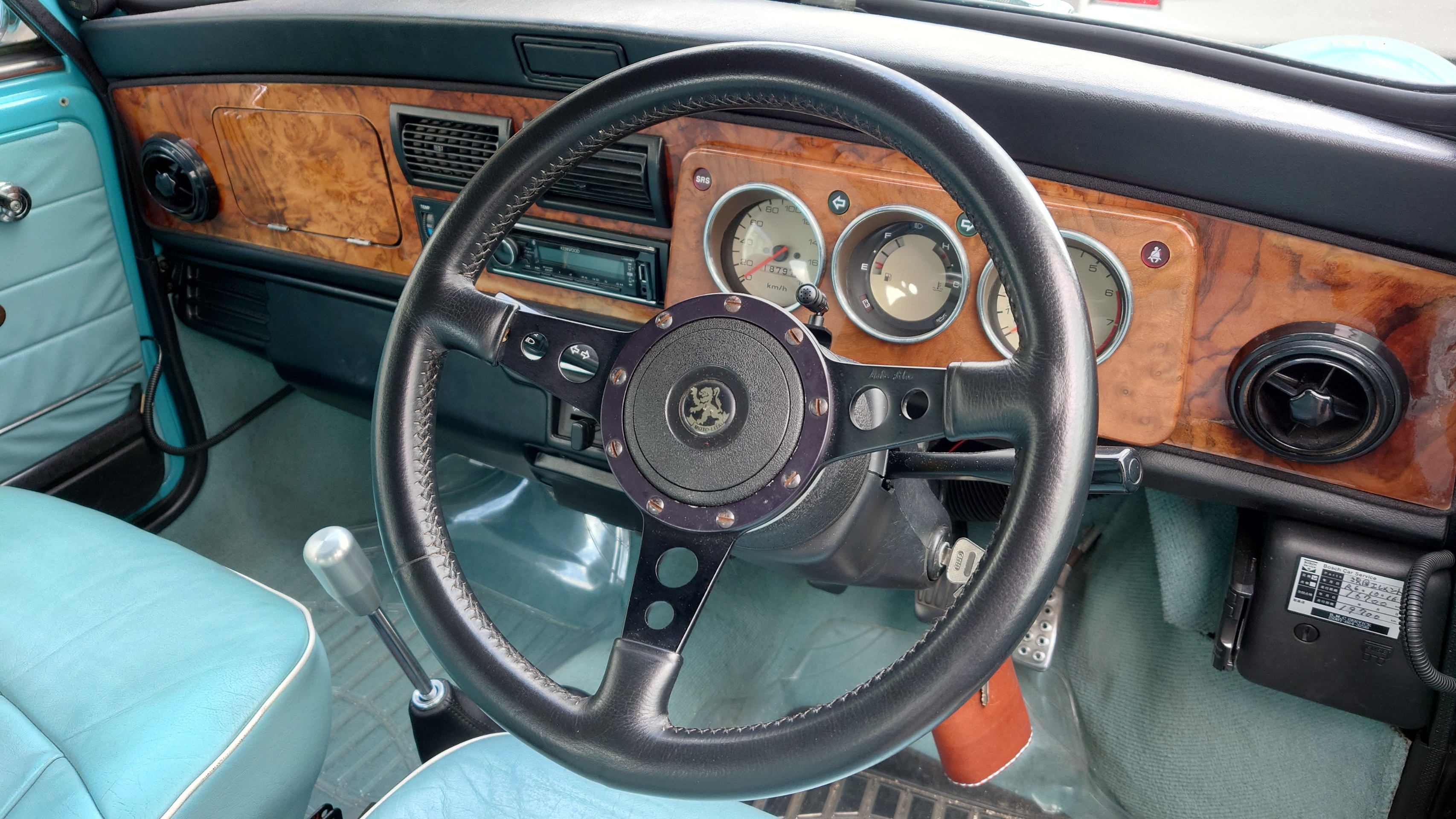 BMC日記 : ローバーミニ ステアリングハンドル交換