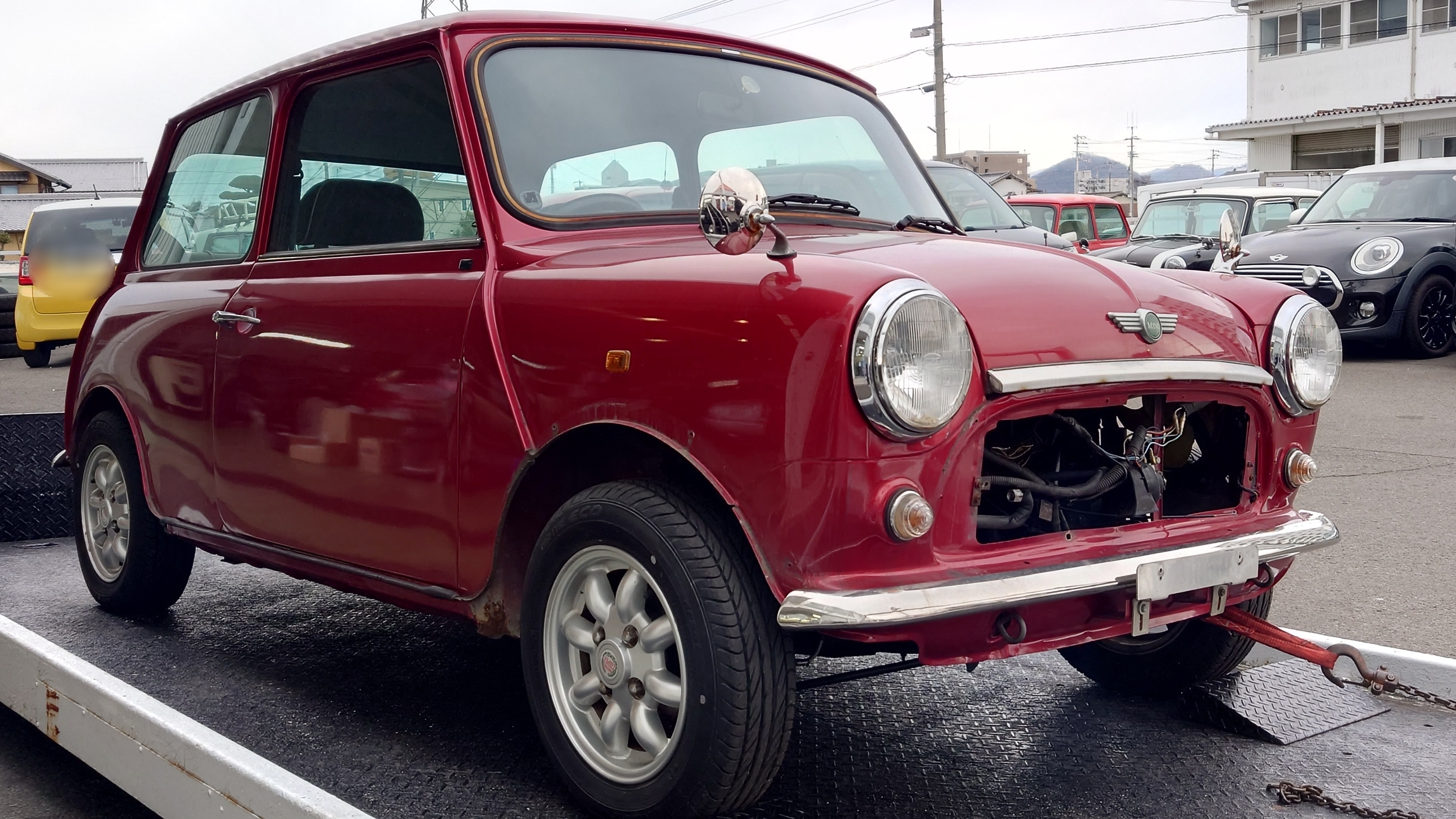 BMC日記 : ローバーミニ 外装リフレッシュ