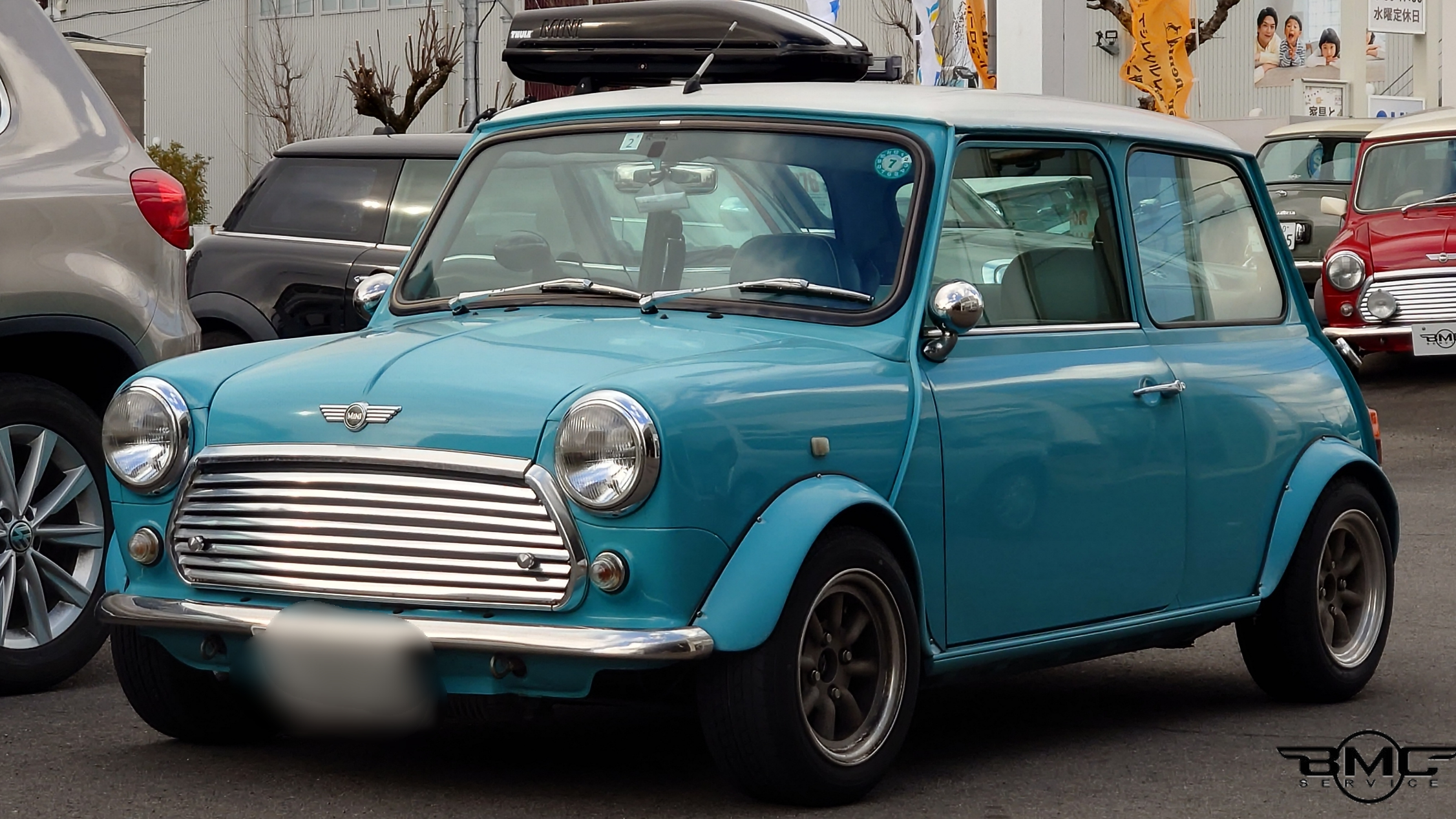 BMC日記 : ローバーミニ ステアリングハンドル交換