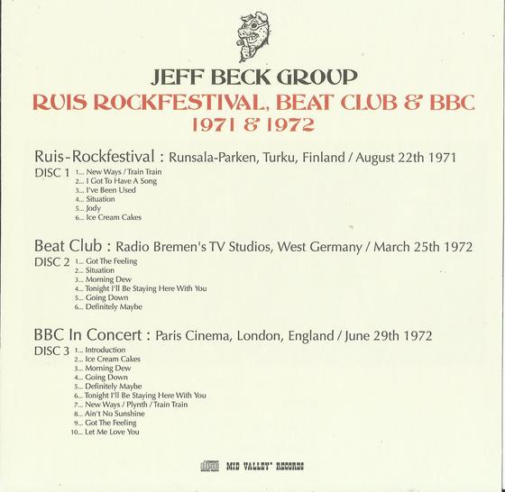 bootheaven7544のblog : Jeff Beck Group