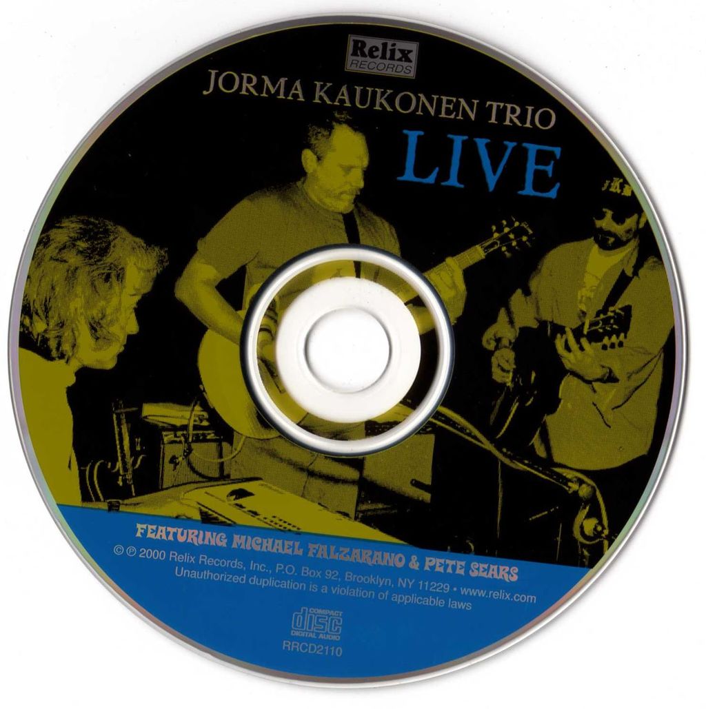 bootheaven7544のblog : Jorma Kaukonen Trio - Live