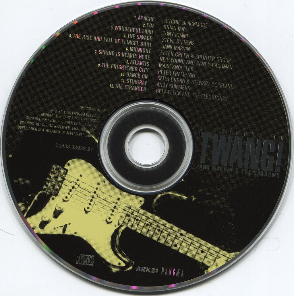 bootheaven7544のblog : Twang! - A Tribute To Hank Marvin & The Shadows
