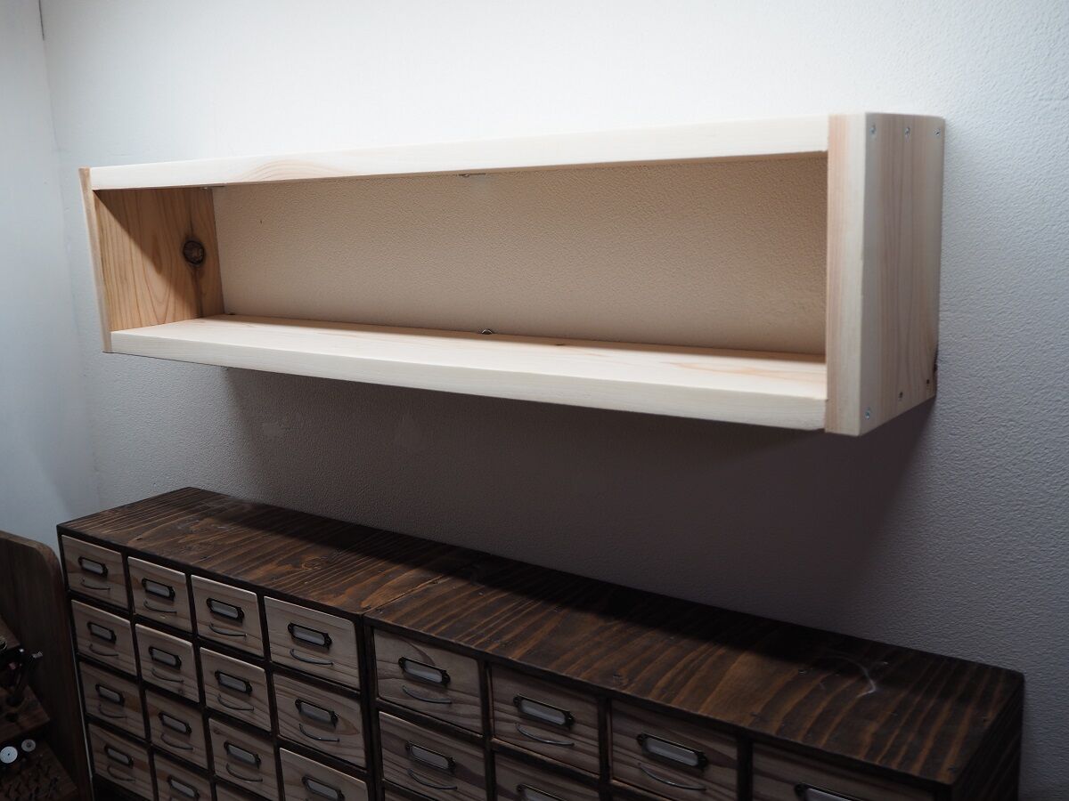 ボックス型の棚を作る。 : Real DIY Life ! ( Goodara-Bocchi )