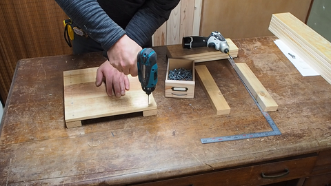 木箱を作る・その一 Woodbox : Real DIY Life ! ( Goodara-Bocchi )