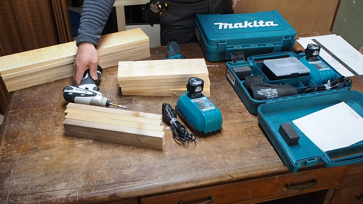 木箱を作る・その一 Woodbox : Real DIY Life ! ( Goodara-Bocchi )