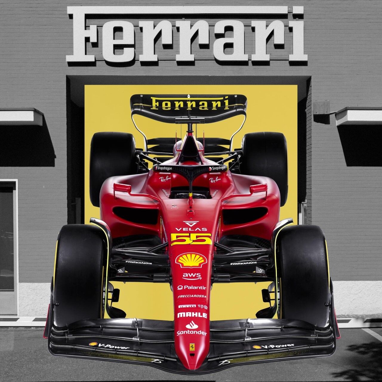 配色分析 #97 ~ Scuderia Ferrari F1-75 スペシャルカラー ~ : カラフルな光の世界