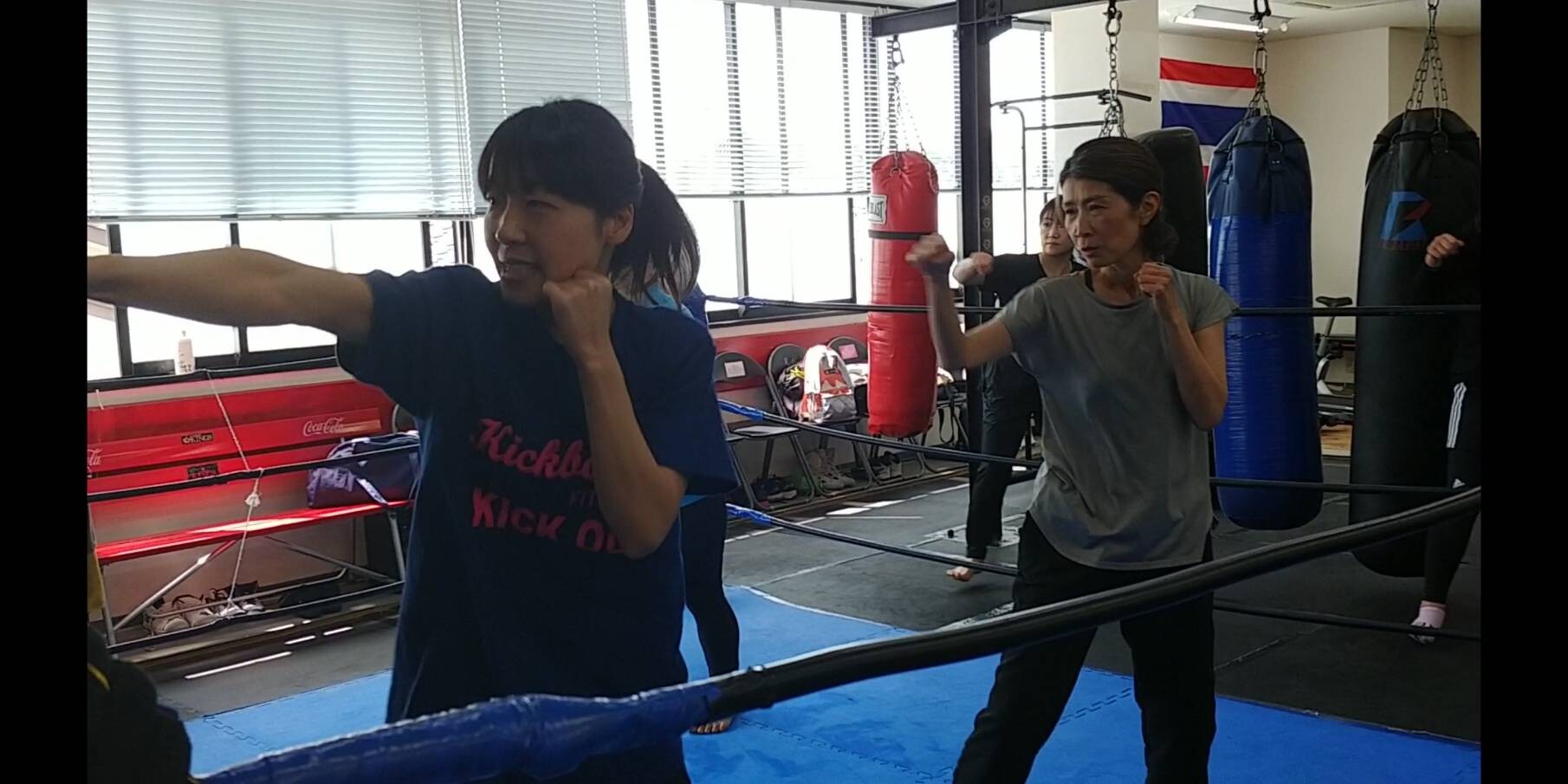 明日4月24日（水）午前11時よりMIKAインストラクターのキックアウト開催 : キックボクシング•ムエタイKINGS(キングス)from 糸島