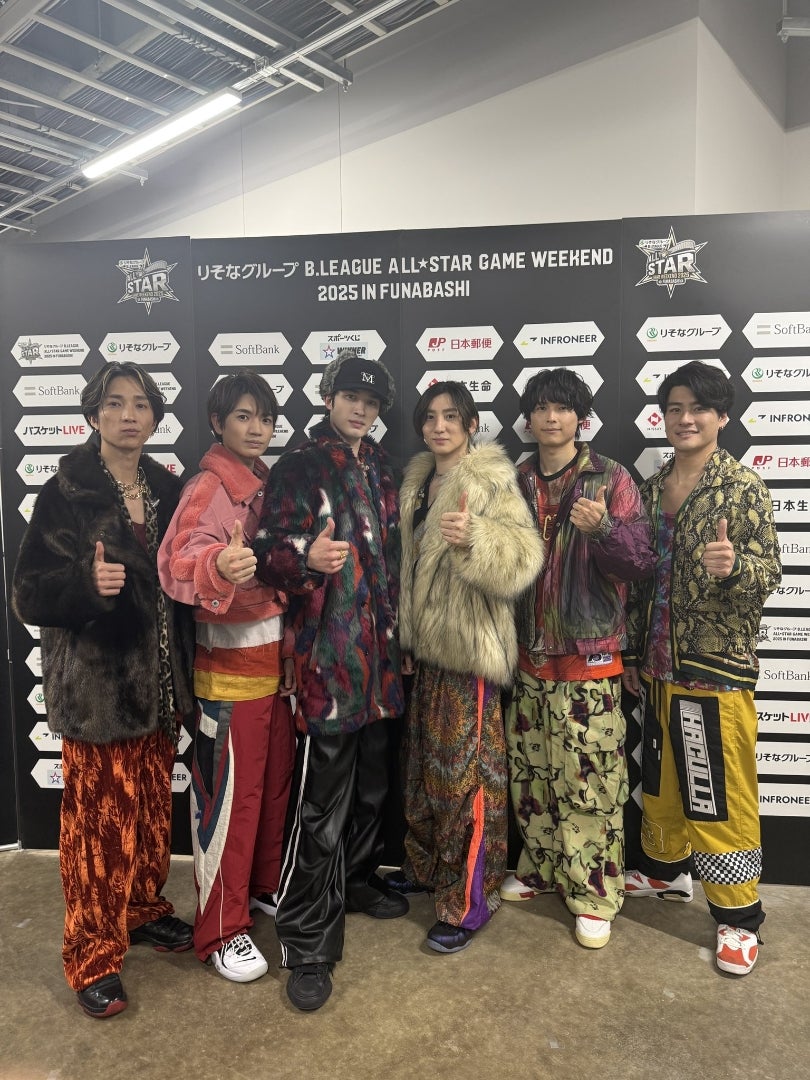 SixTONESが魅せる！『B.LEAGUE』パフォーマンスの裏側 : 芸能ブレイキングニュース
