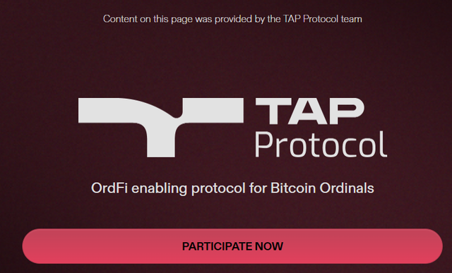 TAP Protocol新規上場仮想通貨抽選登録中（自分はスルー） : バブル速報