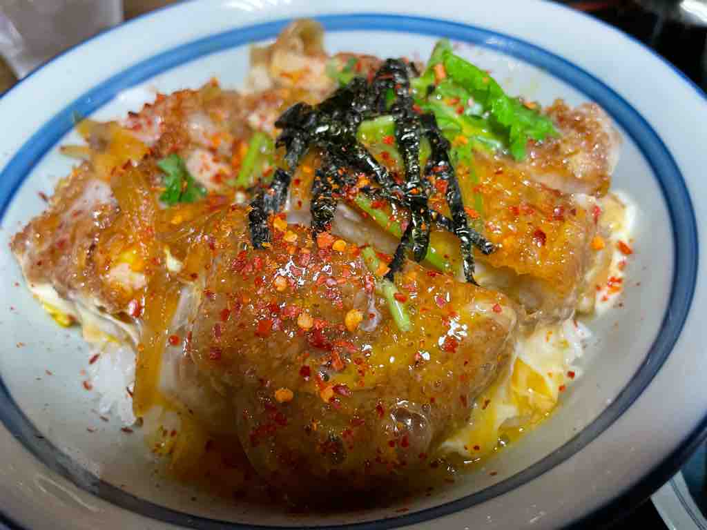 ブースカの本日の麺です。:うっ！カツ丼！ 「八幡東区 宇佐屋編」