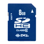 ゲッキーのお買い得商店街 : NTT-X Store X-DAY セール Class6対応 8GB SDHCカード 送料込500円など