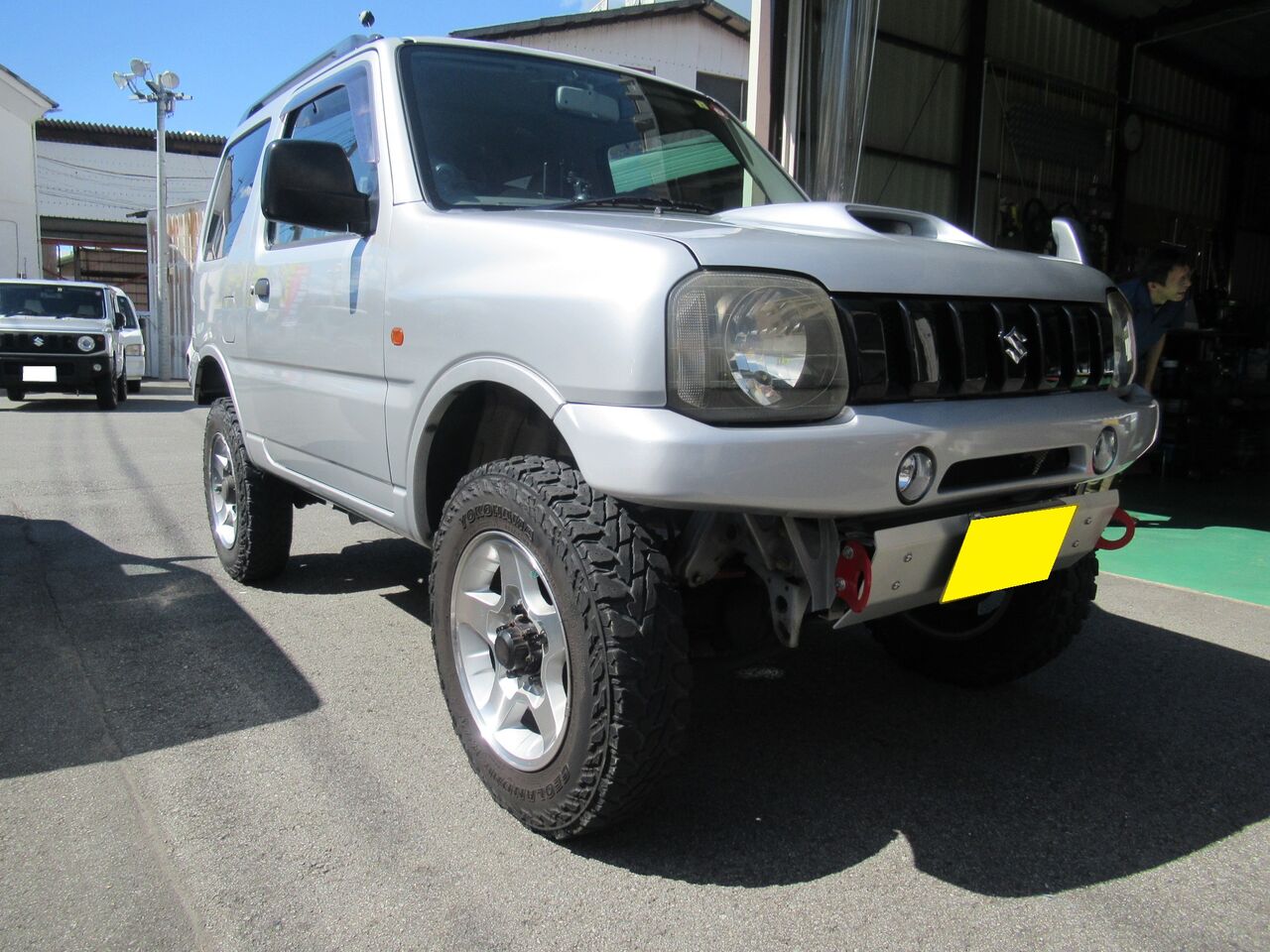 OKB様JB23 タイヤ交換！ : ジムニースタジオ 甲府昭和インター店 スタッフブログ