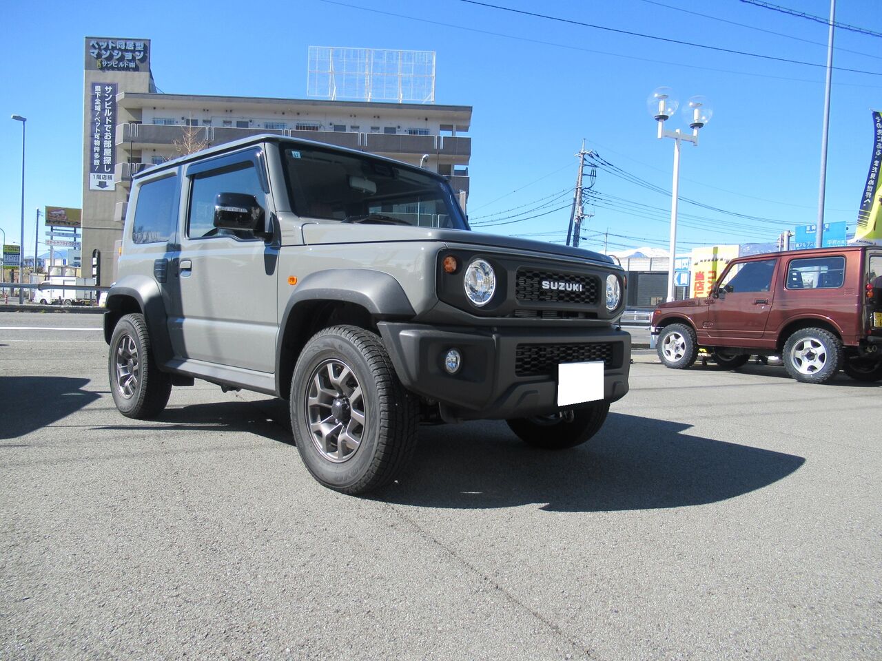 SIT様JB74 タイヤ＆ホイール交換でお預かり！ : ジムニースタジオ 甲府昭和インター店 スタッフブログ