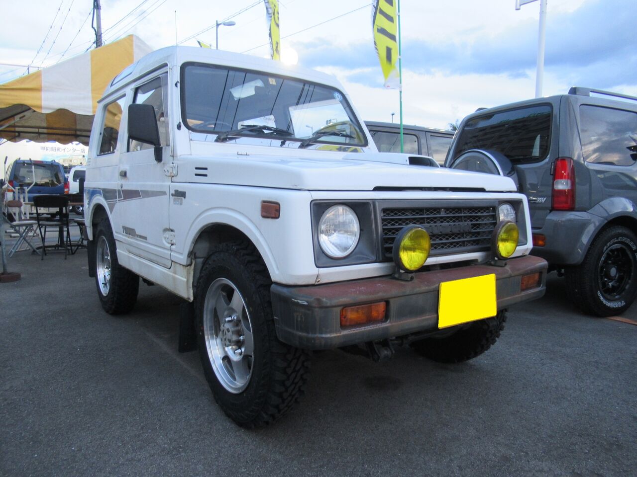 SIT様JA11 タイヤ交換etc.でお預かり！ : ジムニースタジオ 甲府昭和インター店 スタッフブログ