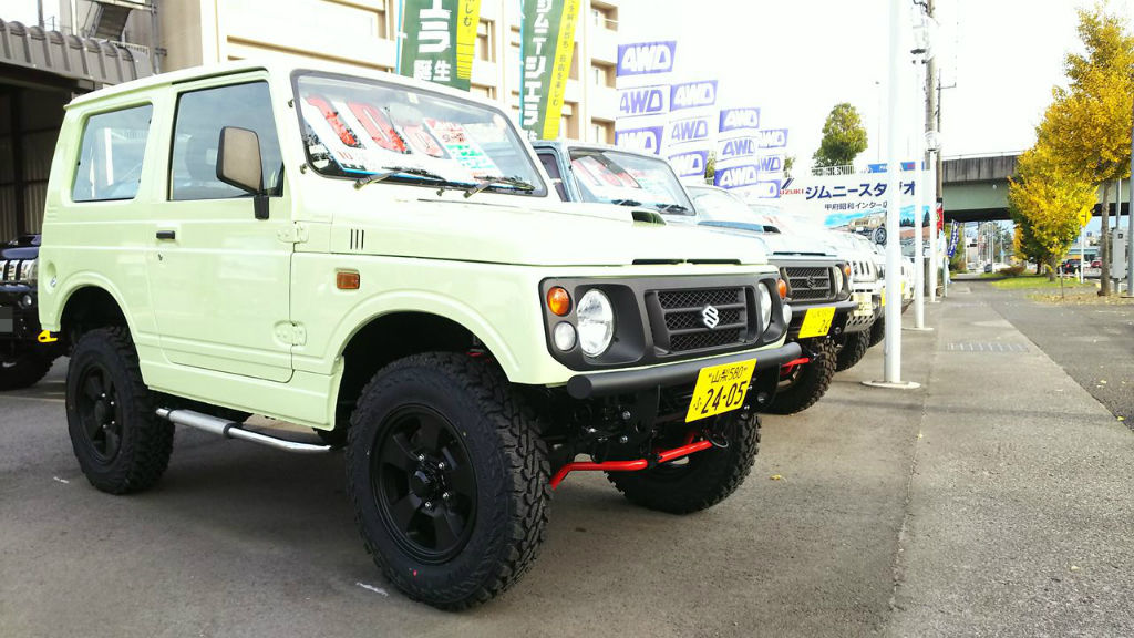 JA12 カスタム&オールペン 仕上がり : ジムニースタジオ 甲府昭和インター店 スタッフブログ