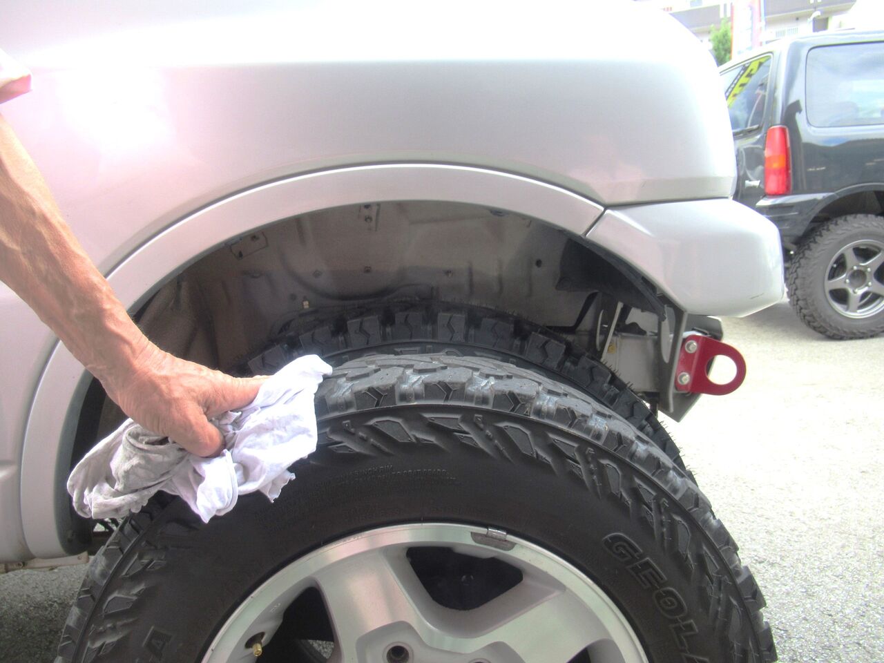 OKB様JB23 タイヤ交換！ : ジムニースタジオ 甲府昭和インター店 スタッフブログ