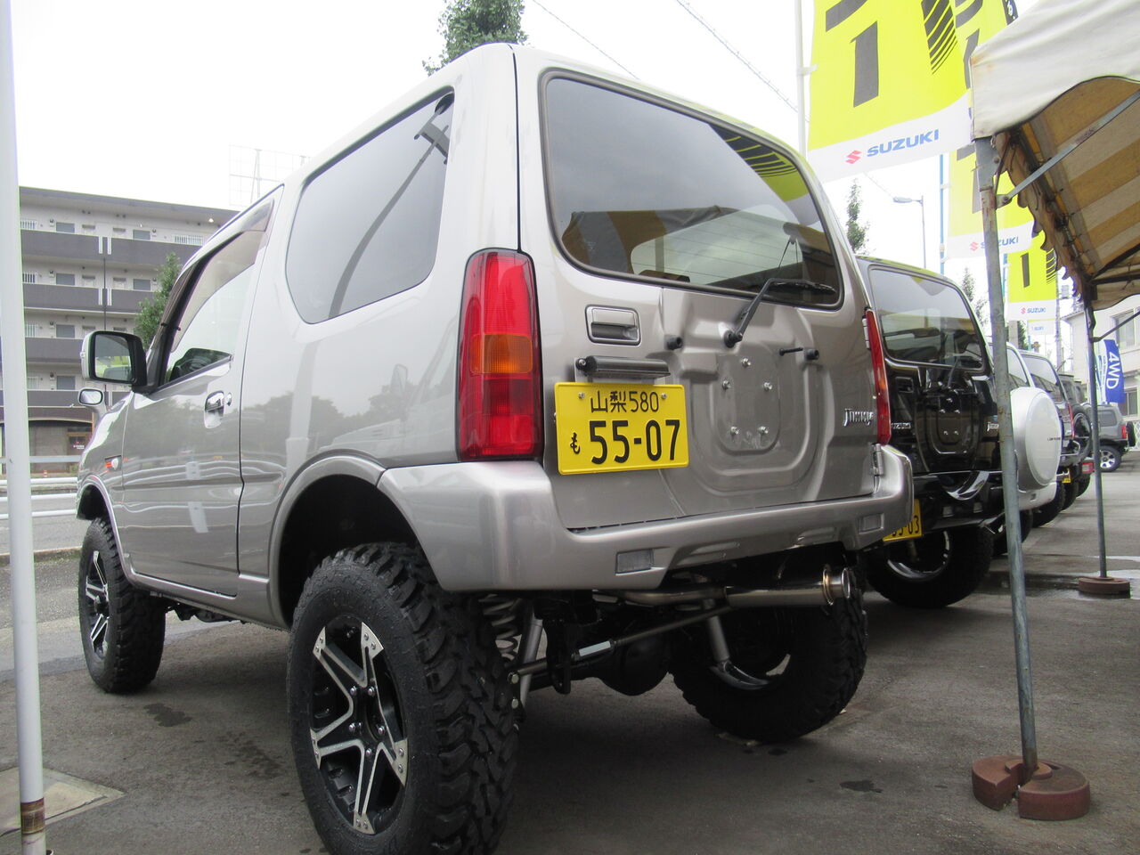 JB23/H27年式/スチールシルバー/オートマ 仕上がりました！ : ジムニースタジオ 甲府昭和インター店 スタッフブログ