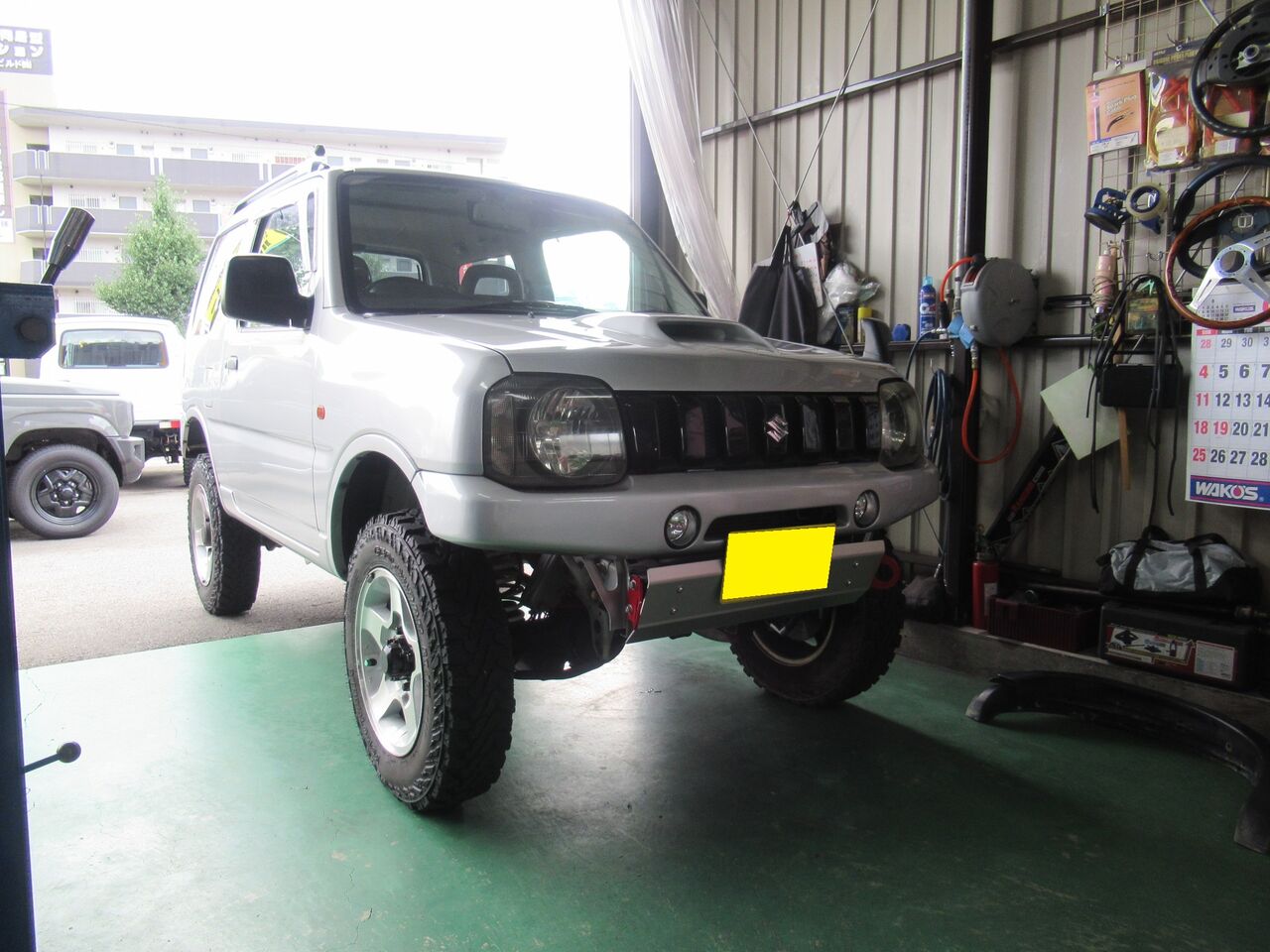 OKB様JB23 ステアリング交換！ : ジムニースタジオ 甲府昭和インター店 スタッフブログ