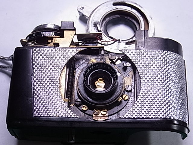 カメラ修理 FUJICA Mini(フジカミニ) : カメラ修理工房日記 カメラ修理 FUJICA Mini(フジカミニ) : カメラ修理工房日記