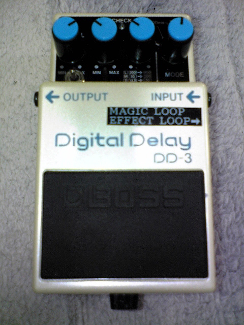 ネムの宿:Keeley electronics BOSS DD-3 Mod. Magic Loop