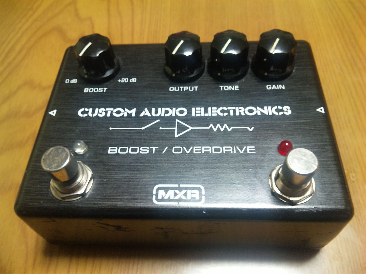 ネムの宿:MXR/CAE MC402 Boost/Overdrive