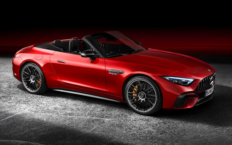 メルセデスAMG『SL』、電動モデル第2弾はPHEVの「SL53」か？ : car life style