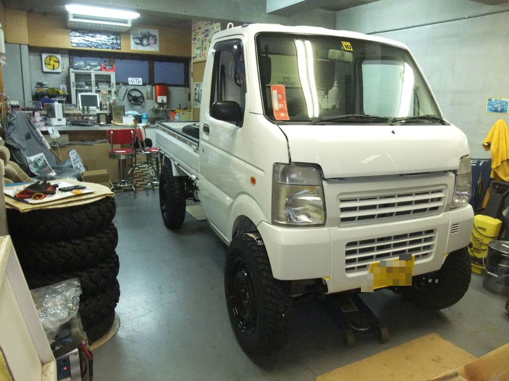 カーハウス アスリート ブログ:キャリィ DA63T リフトアップ カスタム