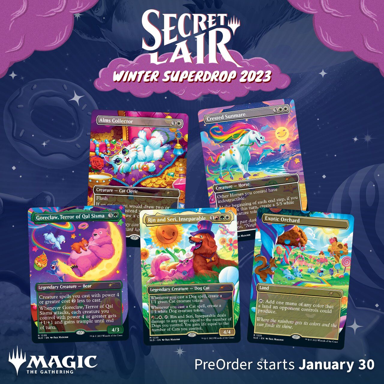 Secret Lair Winter Superdrop 2023