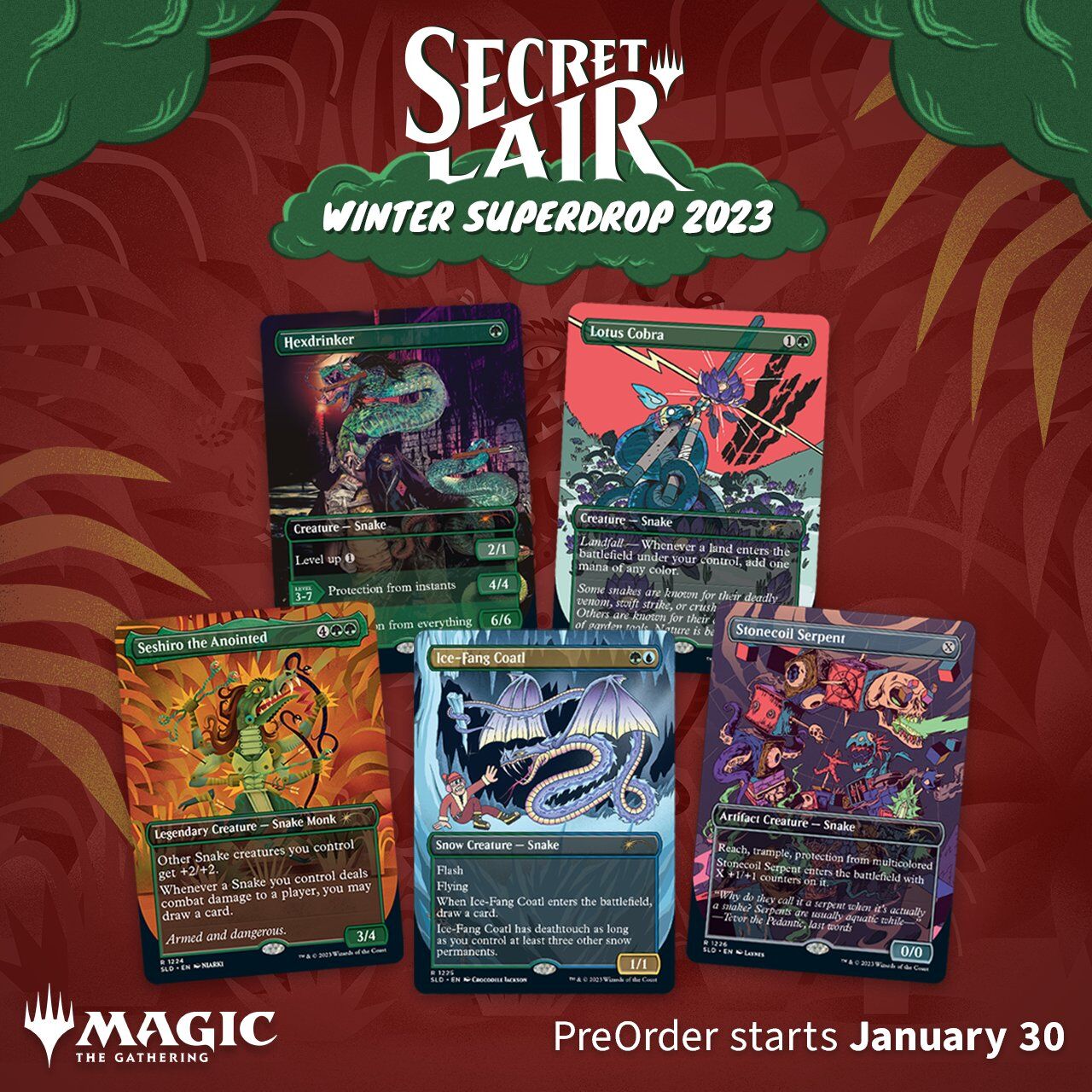 Secret Lair Winter Superdrop 2023