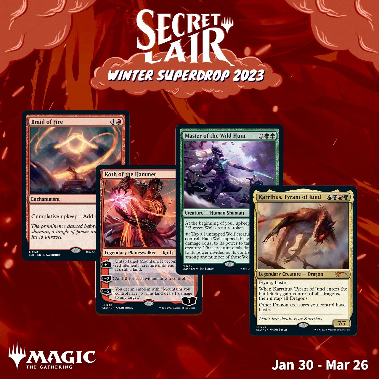 Secret Lair Winter Superdrop 2023