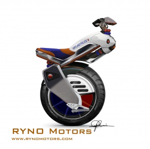 【動画】進化する一輪電動バイクの映像 - Ryno motors : 付録部 blog-bu