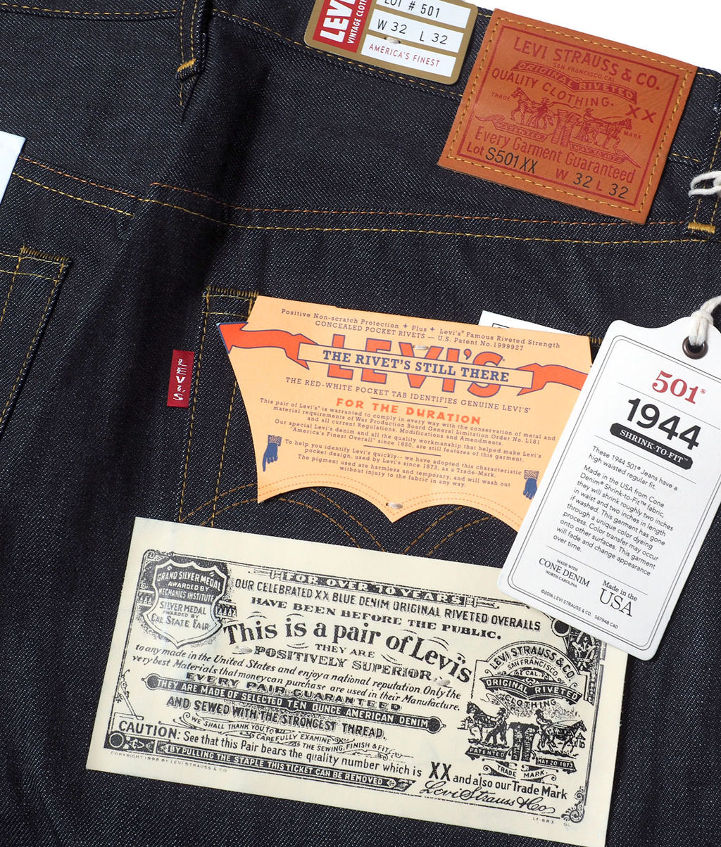 LEVI'S 1944 S501XX : HUNKY DORY OSAKA BLOG LEVI'S 1944 S501XX : HUNKY DORY OSAKA BLOG