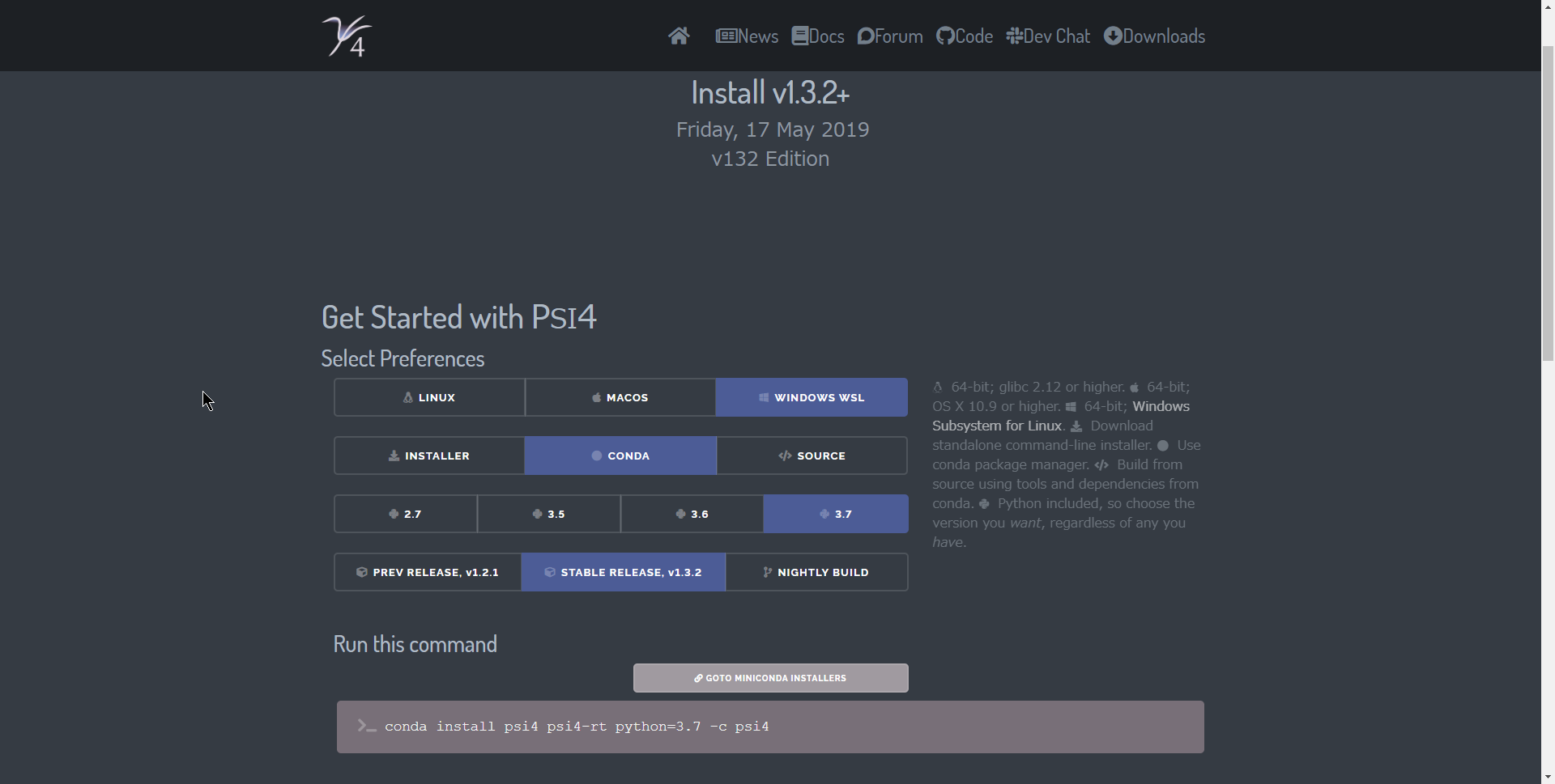 Psi4のインストール方法 Part. 2 (PythonとPsi4のインストール) : 化学さん