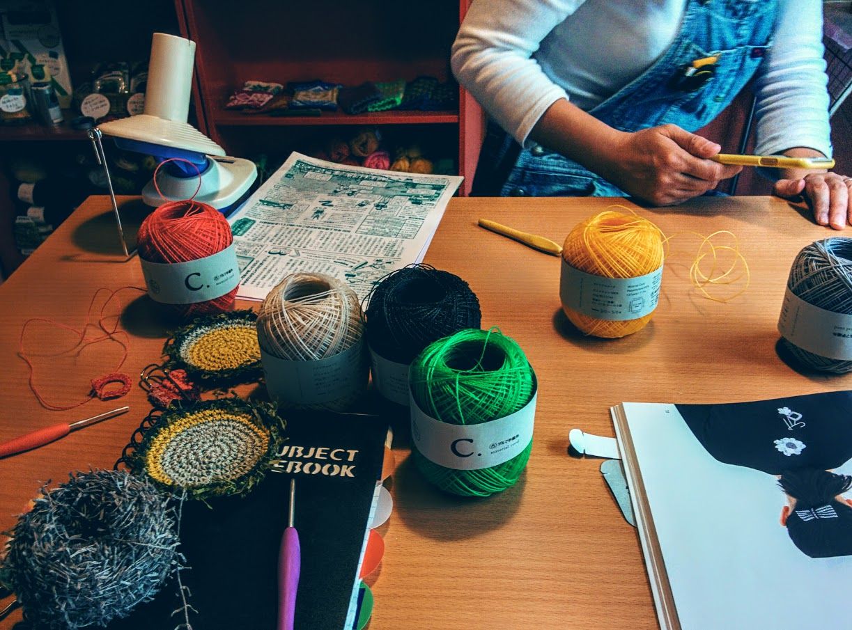 大山崎ツム・グ・ハグ(大山崎リトルプレイス) : プオルッカさんの編み物教室