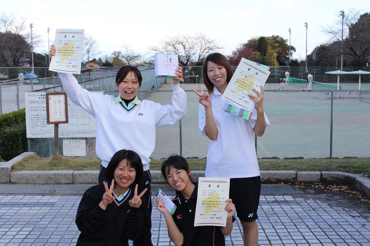 chiepo*とkiri*のソフテニCafe’（ソフトテニス・オンライン Blog） : ソロデビュー。**