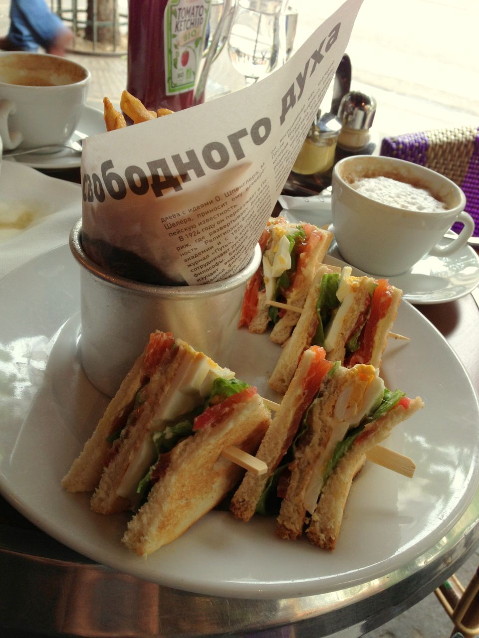 Cafe Mabillon；ｶﾌｪ･ﾏﾋﾞﾛﾝで絵に描いたような軽食♪ : 長野飯田に引越して