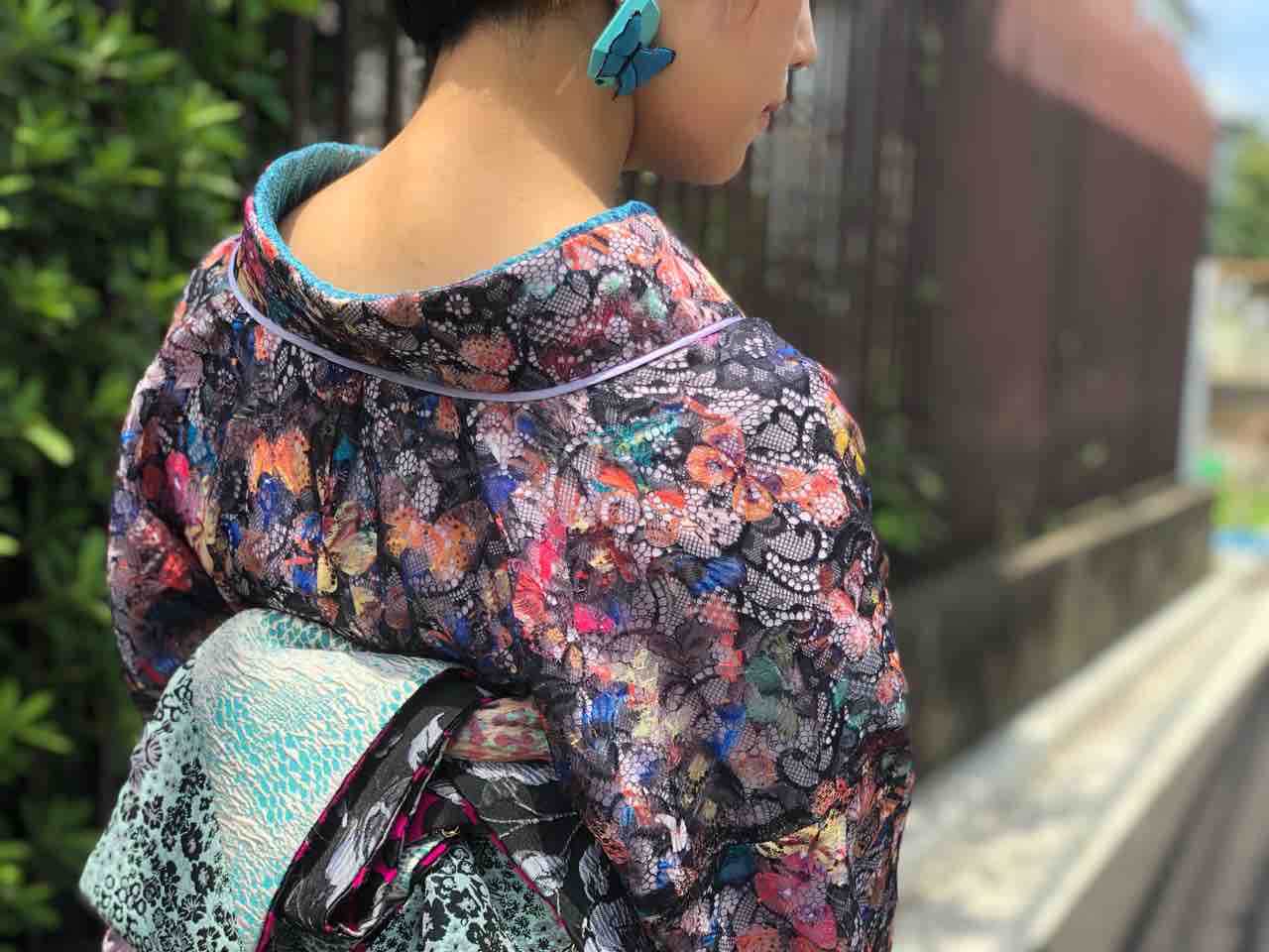 C.H.O.K.O×agris kimono レースバタフライ : CHOKOとチョコと C.H.O.K.O×agris kimono レースバタフライ : CHOKOとチョコと