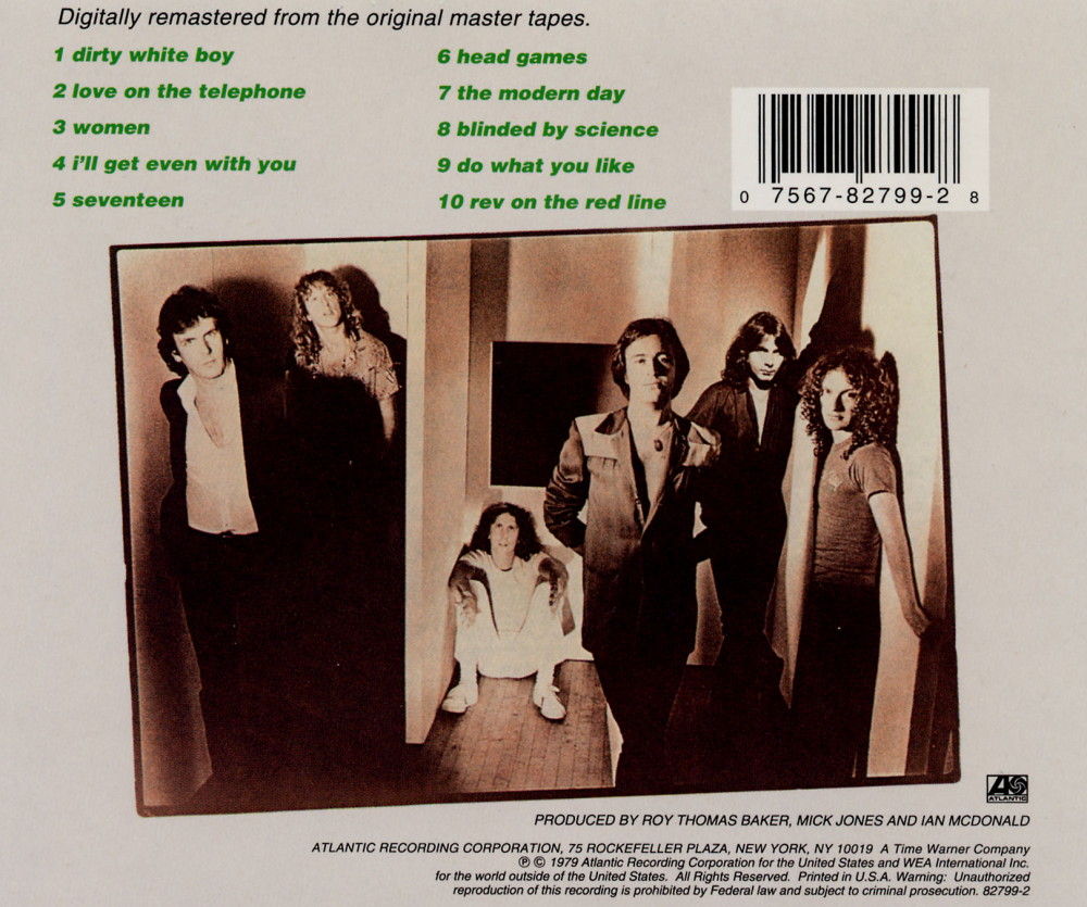 PROG MAN GOING Annex FOREIGNER HEAD GAME 1979 CD 1995 prog-man-going-annex-foreigner-head-game-1979-cd-1995