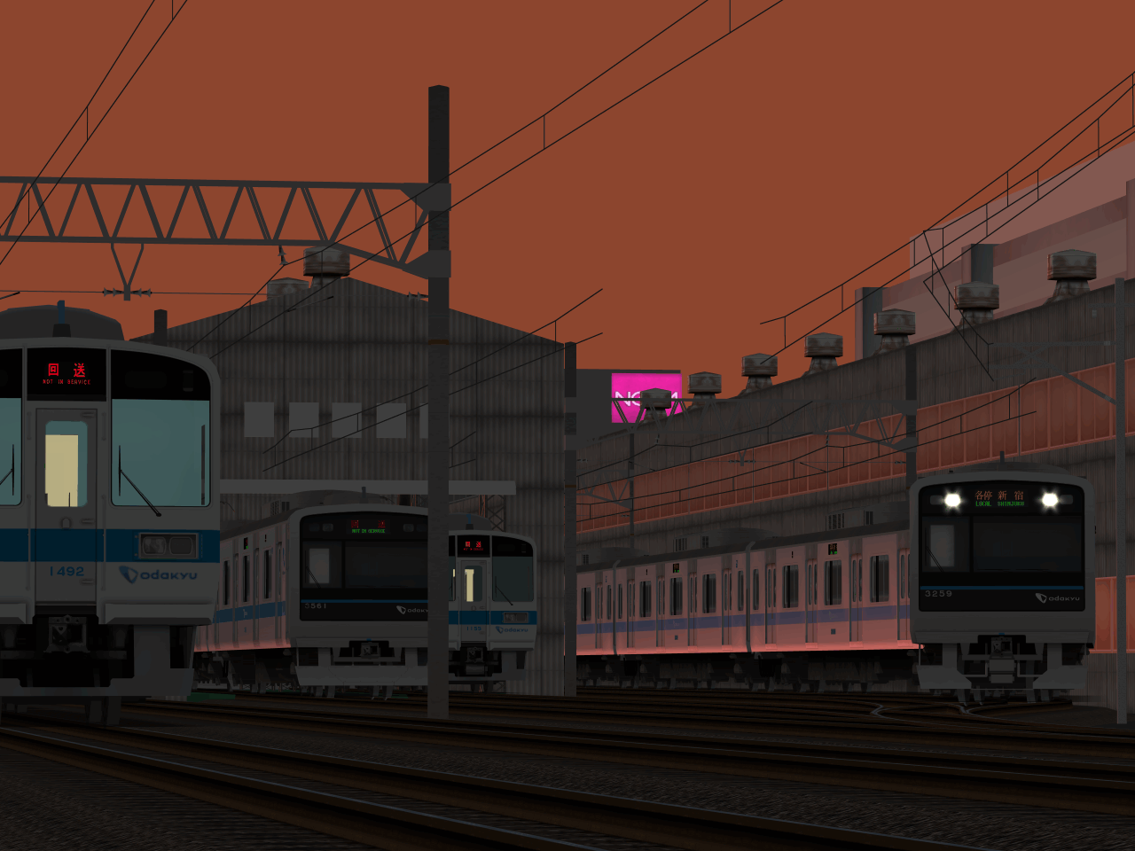 railsim2 10th anniversary : 小田急線かぶりつきのブログ