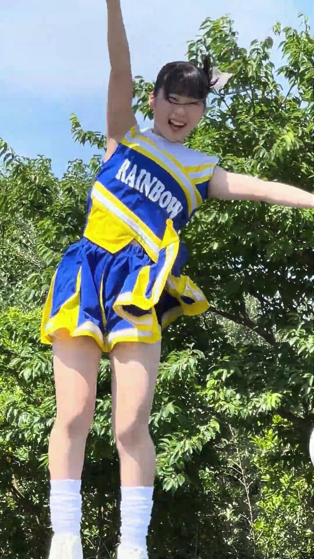 全く汚れていない処女JSJCチアガールのパンチラ！ RAINBOW鳥取のスカートが短すぎ : ちょっとエッチなブログ（～25.5.5）