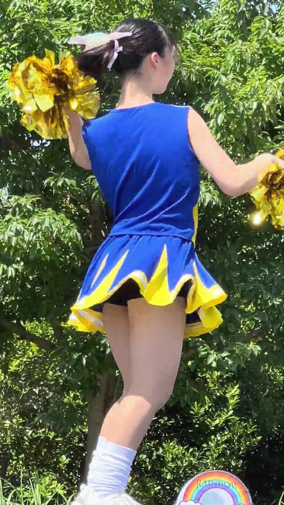 全く汚れていない処女JSJCチアガールのパンチラ！ RAINBOW鳥取のスカートが短すぎ : ちょっとエッチなブログ（～25.5.5）