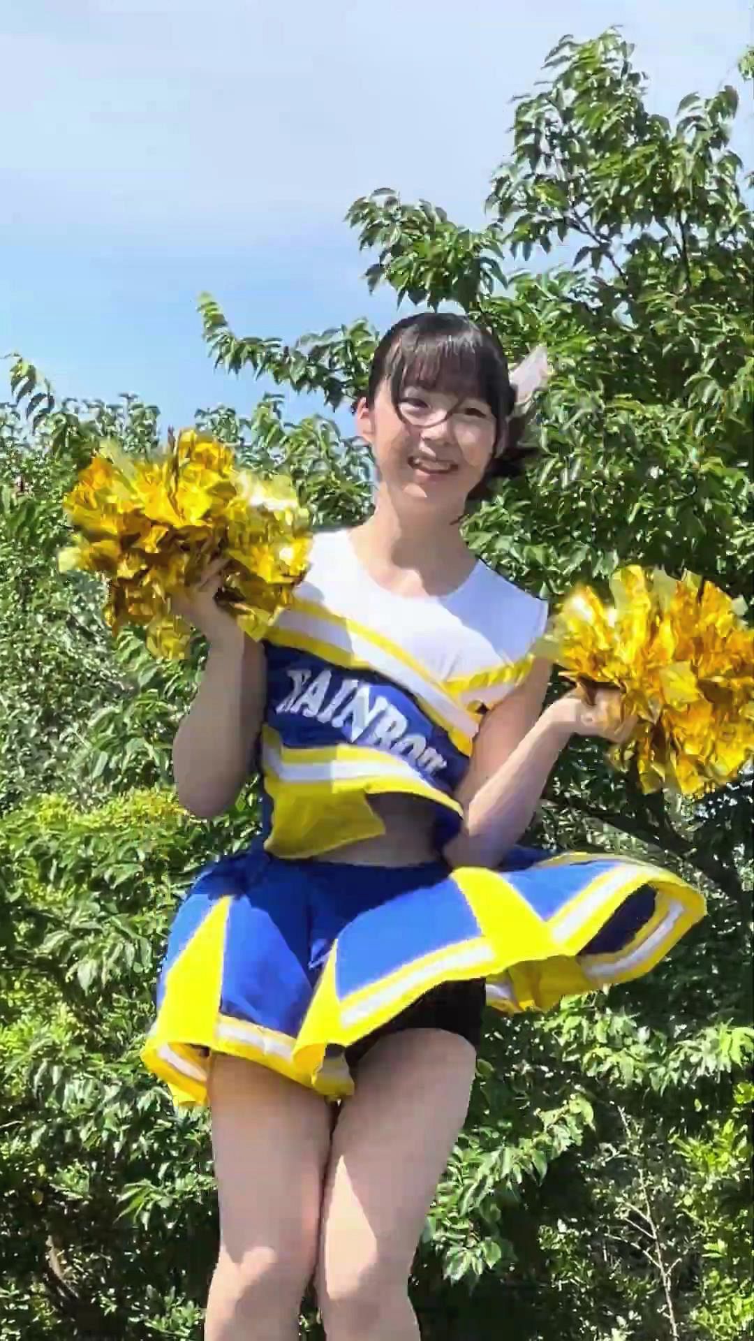 全く汚れていない処女JSJCチアガールのパンチラ！ RAINBOW鳥取のスカートが短すぎ : ちょっとエッチなブログ（～25.5.5）