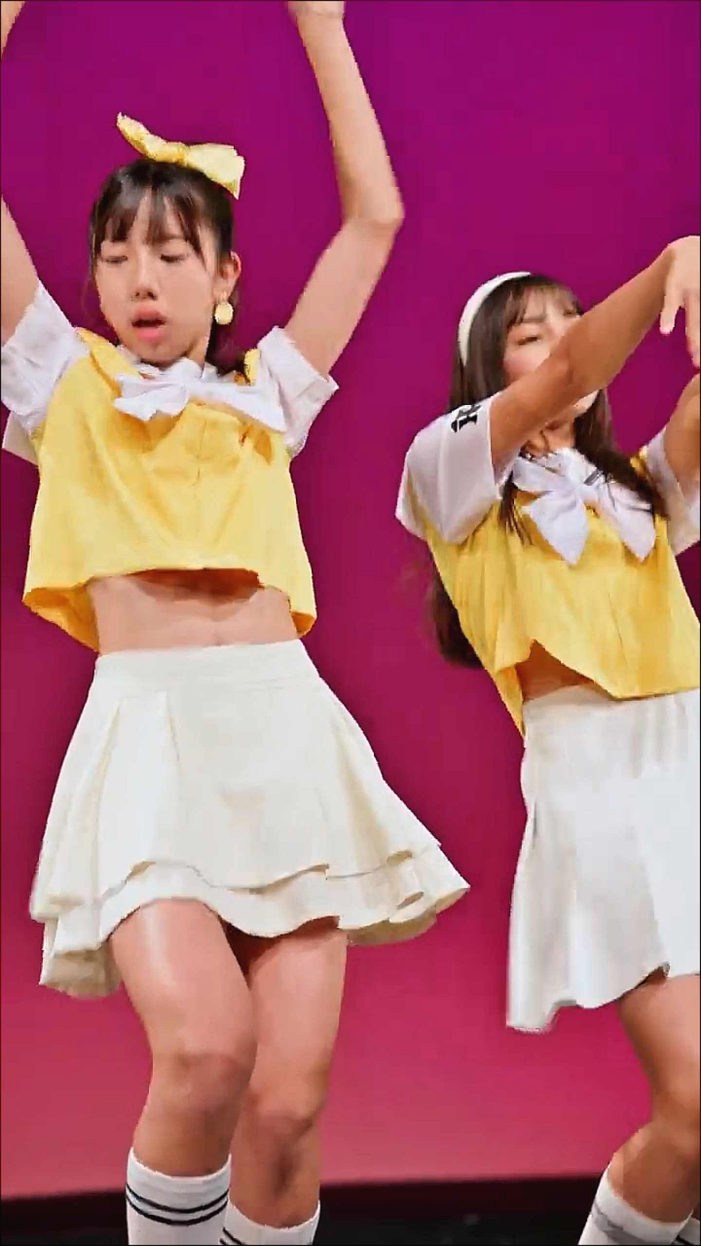 地下アイドルシュナ&ササ (ONE Era U)12歳・13歳の清楚なかわいいJSJC処女っ子アイドル白のミニスカート純白パンチラ ...