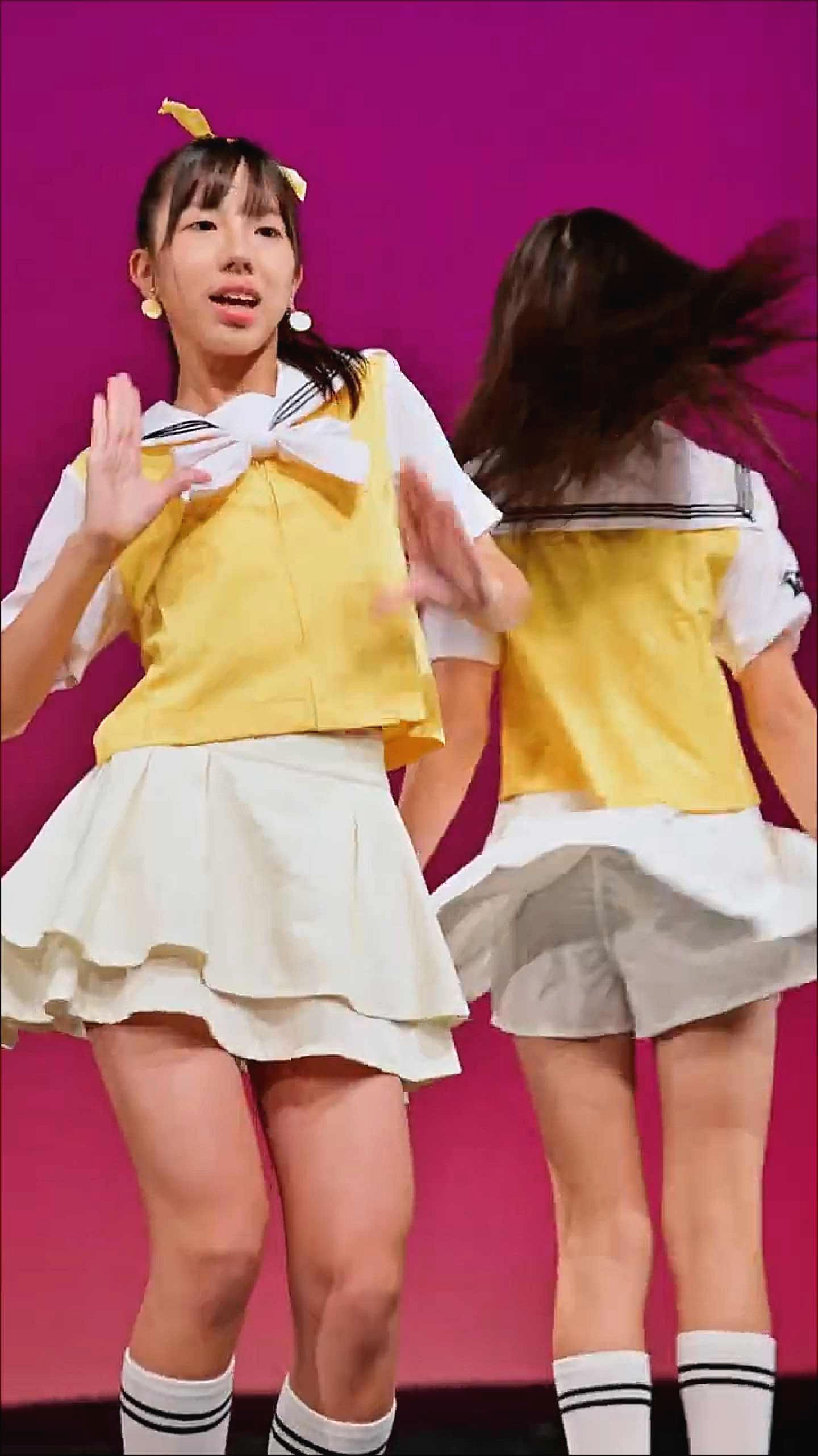 地下アイドルシュナ&ササ (ONE Era U)12歳・13歳の清楚なかわいいJSJC処女っ子アイドル白のミニスカート純白パンチラ ...