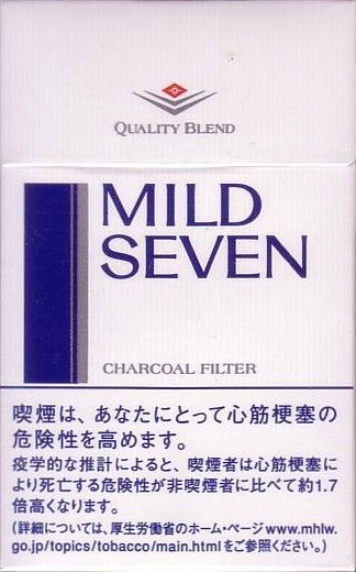 MILD SEVEN BOX(マイルドセブン・ボックス) : 森 康哲の煙草コレクション