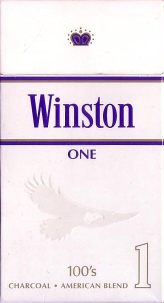 Winston ONE 100's BOX(ウィンストン・ワン・ボックス) : 森 康哲の煙草コレクション