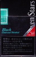 Seven Stars Black Charcoal Menthol BOX(セブンスター・ブラック・チャコールメンソール・ボックス) : 森 ...